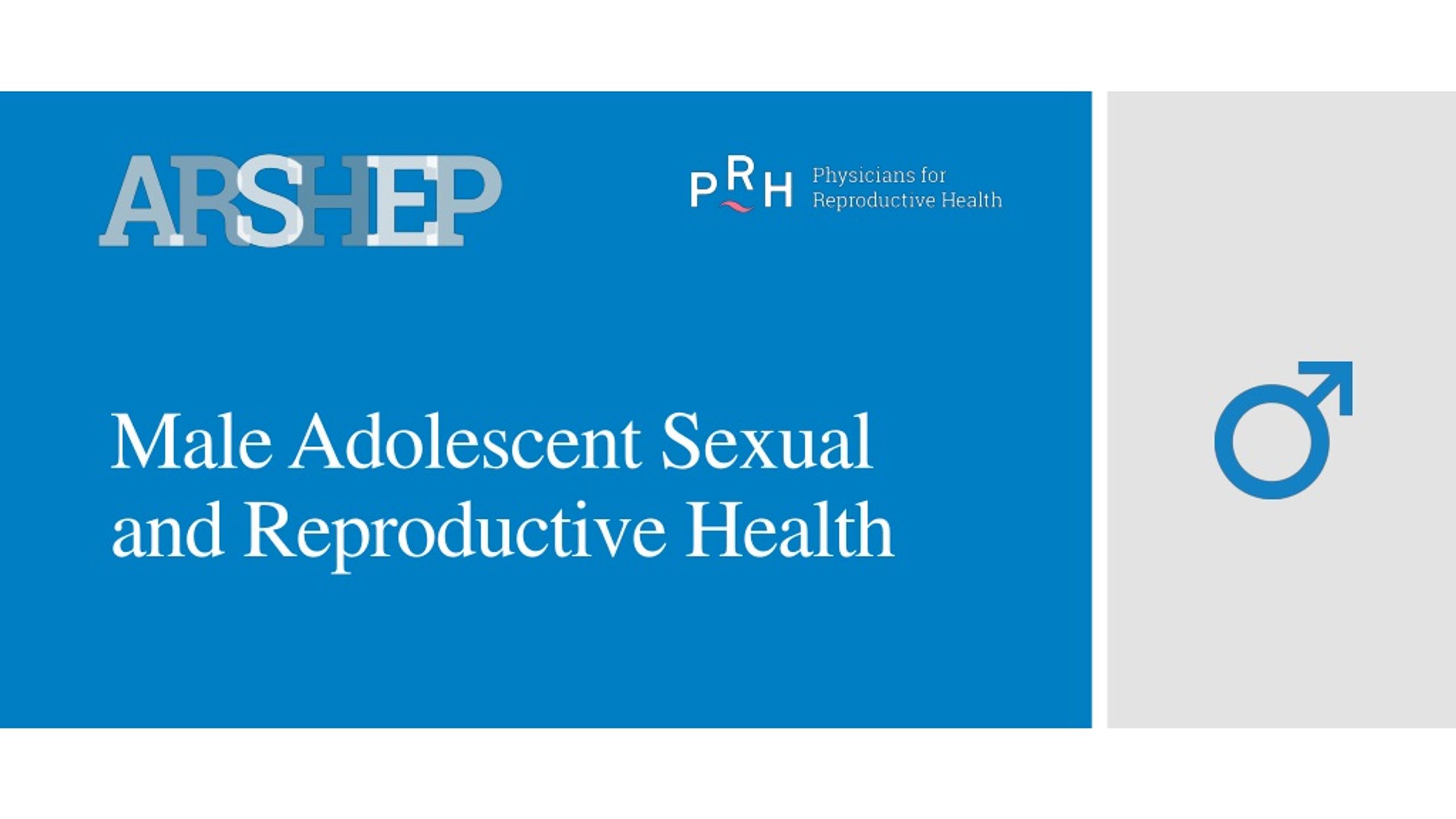 Ppt Male Adolescent Sexual And Reproductive Health Powerpoint