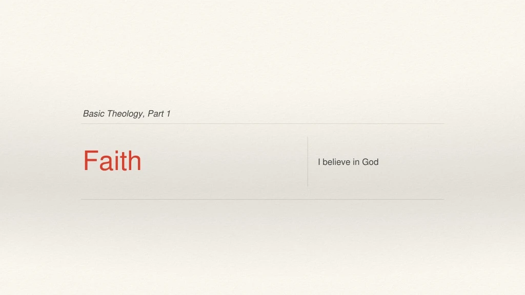 PPT - Faith PowerPoint Presentation, free download - ID:8775861