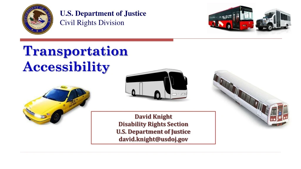 PPT - Transportation Accessibility PowerPoint Presentation, free ...