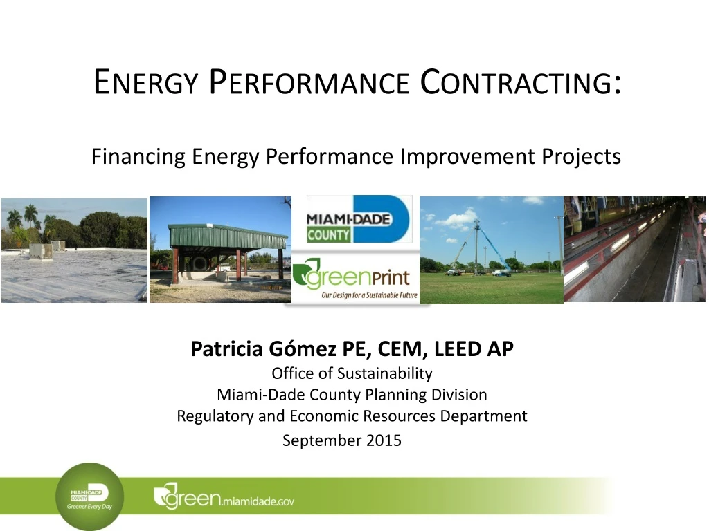 PPT - Energy Performance Contracting: PowerPoint Presentation, free ...