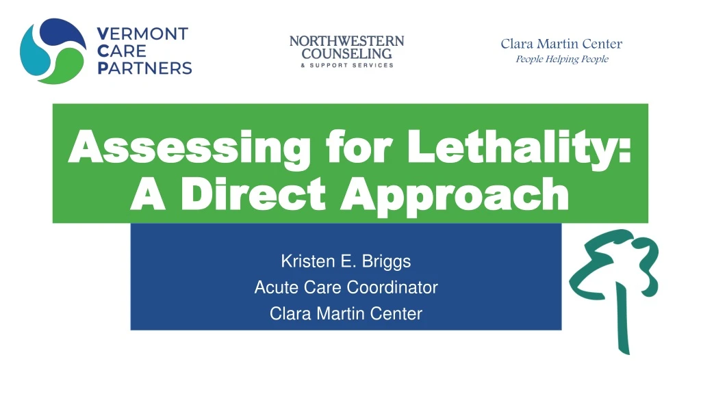 PPT - Assessing for Lethality: A Direct Approach PowerPoint ...