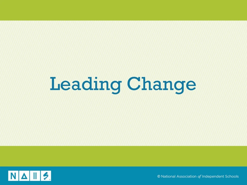 PPT - Leading Change PowerPoint Presentation, free download - ID:8783834