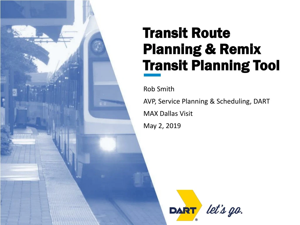 PPT - Transit Route Planning & Remix Transit Planning Tool PowerPoint ...