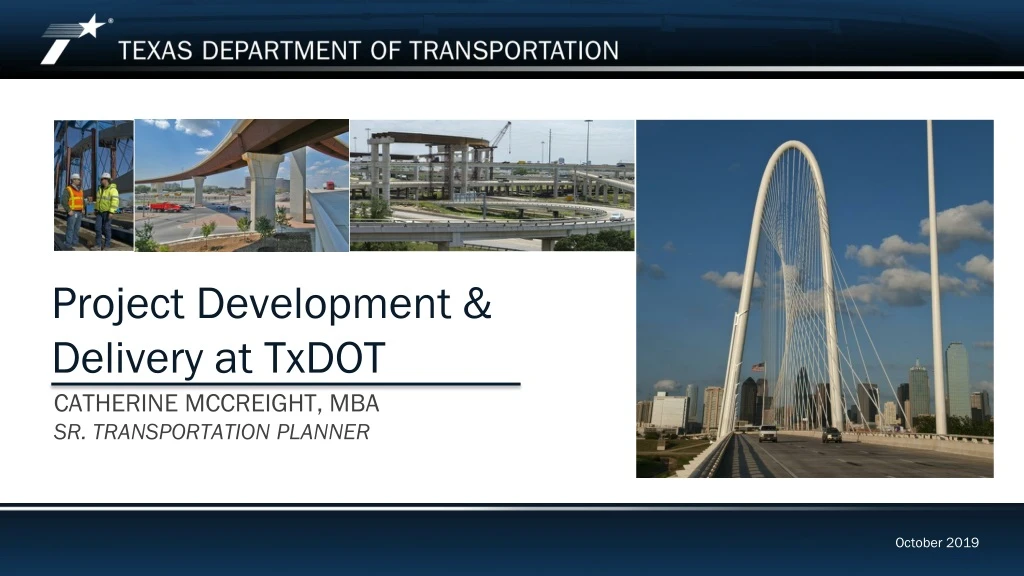 PPT - Project Development & Delivery at TxDOT PowerPoint Presentation ...