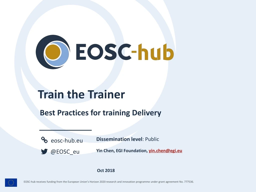 PPT - Train the Trainer PowerPoint Presentation, free download - ID:8787084