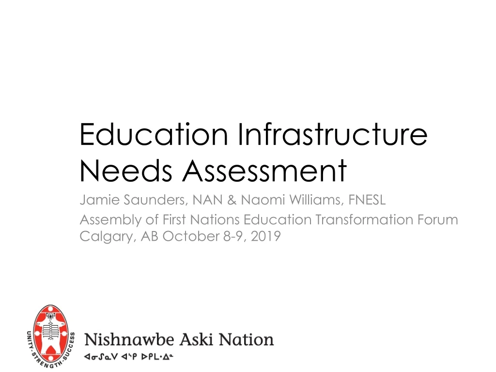 PPT - Education Infrastructure Needs Assessment PowerPoint Presentation ...