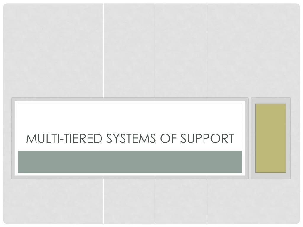 PPT - Multi-Tiered Systems of Support PowerPoint Presentation, free ... PPT - Multi-Tiered Systems of Support PowerPoint Presentation, free ...