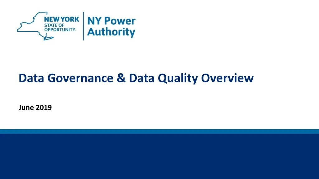 PPT - Data Governance & Data Quality Overview PowerPoint Presentation ...