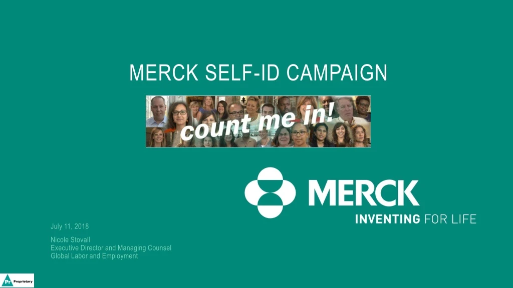 PPT - MERCK SELF-ID CAMPAIGN PowerPoint Presentation, free download ...