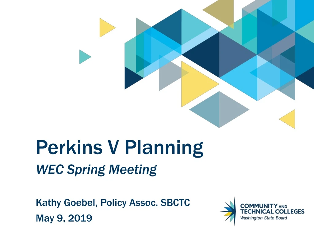 PPT - Perkins V Planning PowerPoint Presentation, free download - ID ...