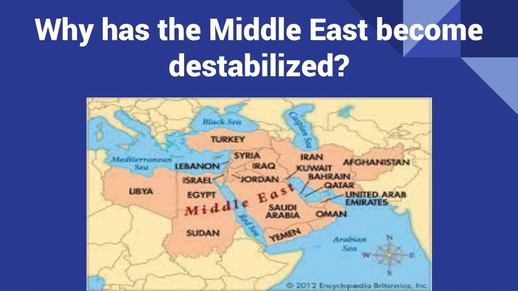 PPT - Why has the Middle East become destabilized? PowerPoint ...