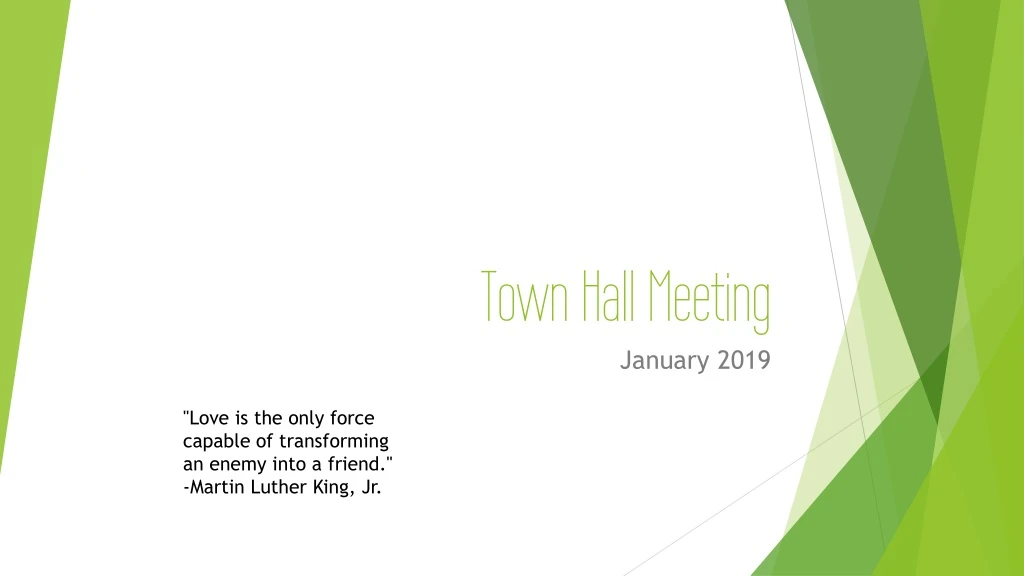 PPT - Town Hall Meeting PowerPoint Presentation, free download - ID:8796356