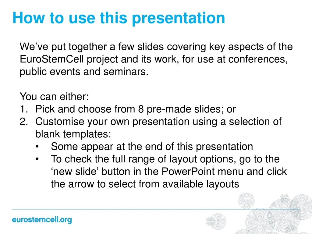 PPT - How to use this presentation PowerPoint Presentation, free ...