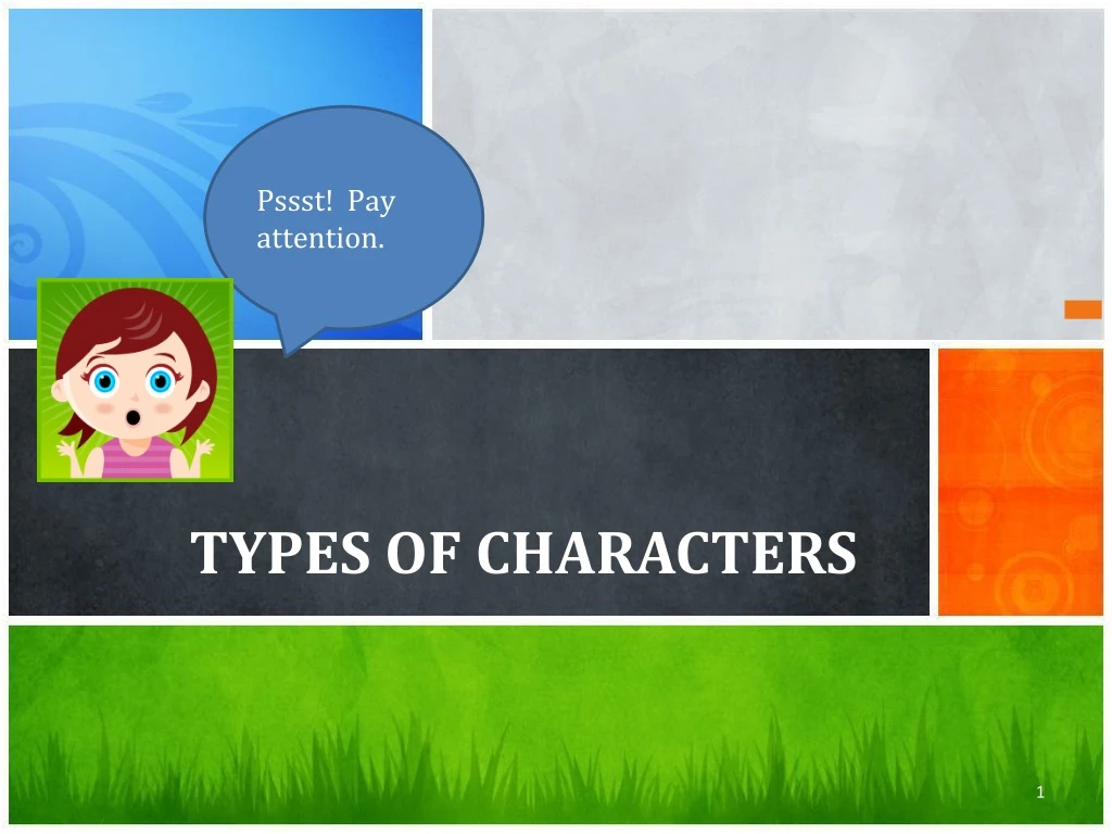 PPT - TYPES OF CHARACTERS PowerPoint Presentation, free download - ID ...