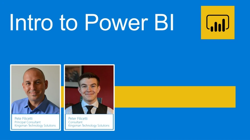 PPT - Intro to Power BI PowerPoint Presentation, free download - ID:8805269