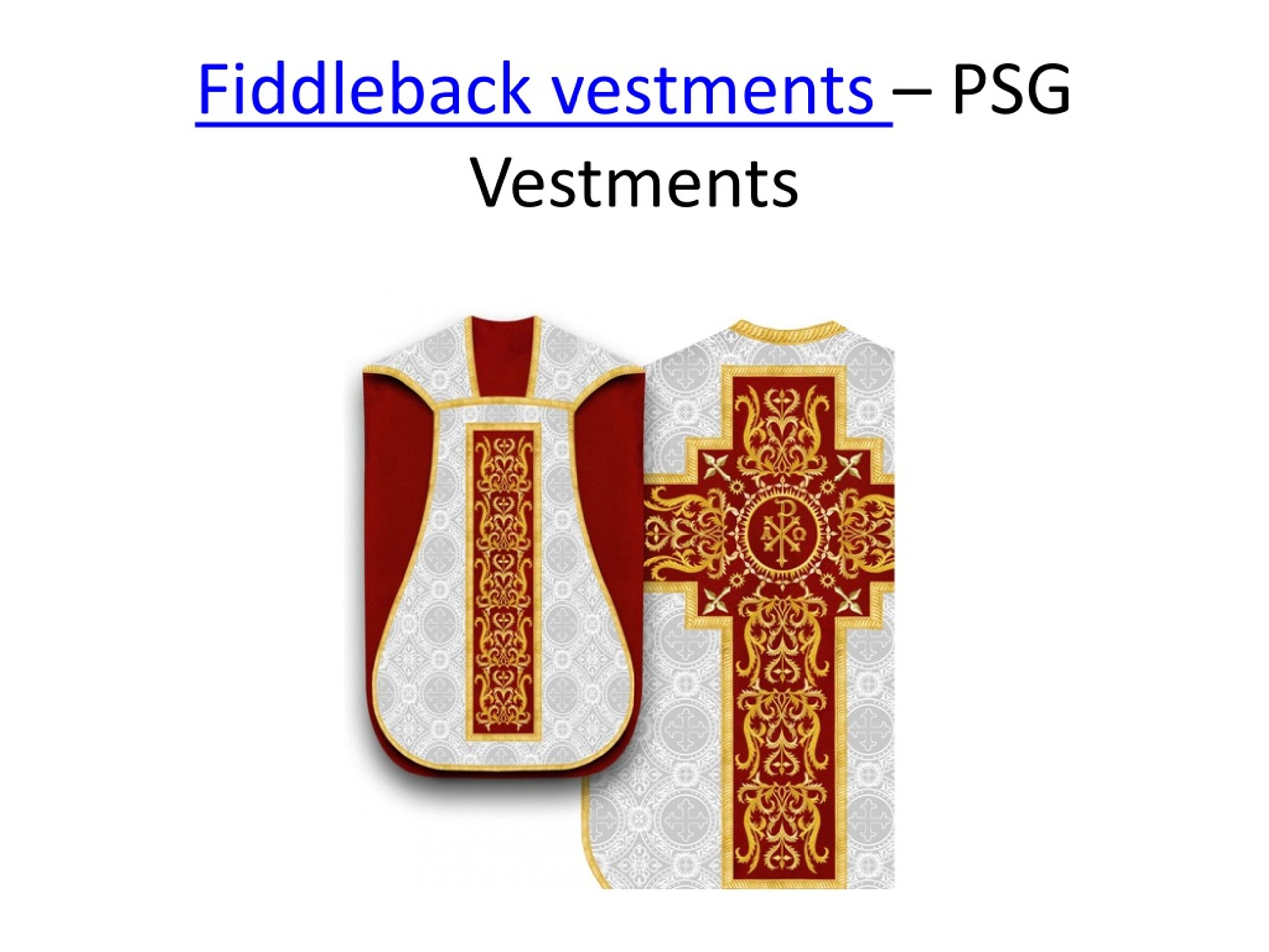 PPT - Fiddleback Vestments - PSG Vestments PowerPoint Presentation ...