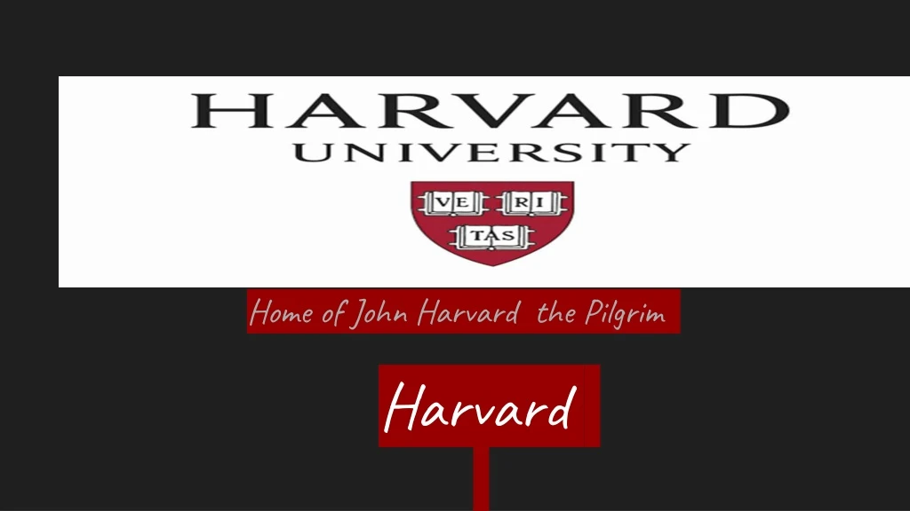 PPT - Harvard PowerPoint Presentation, free download - ID:8808384