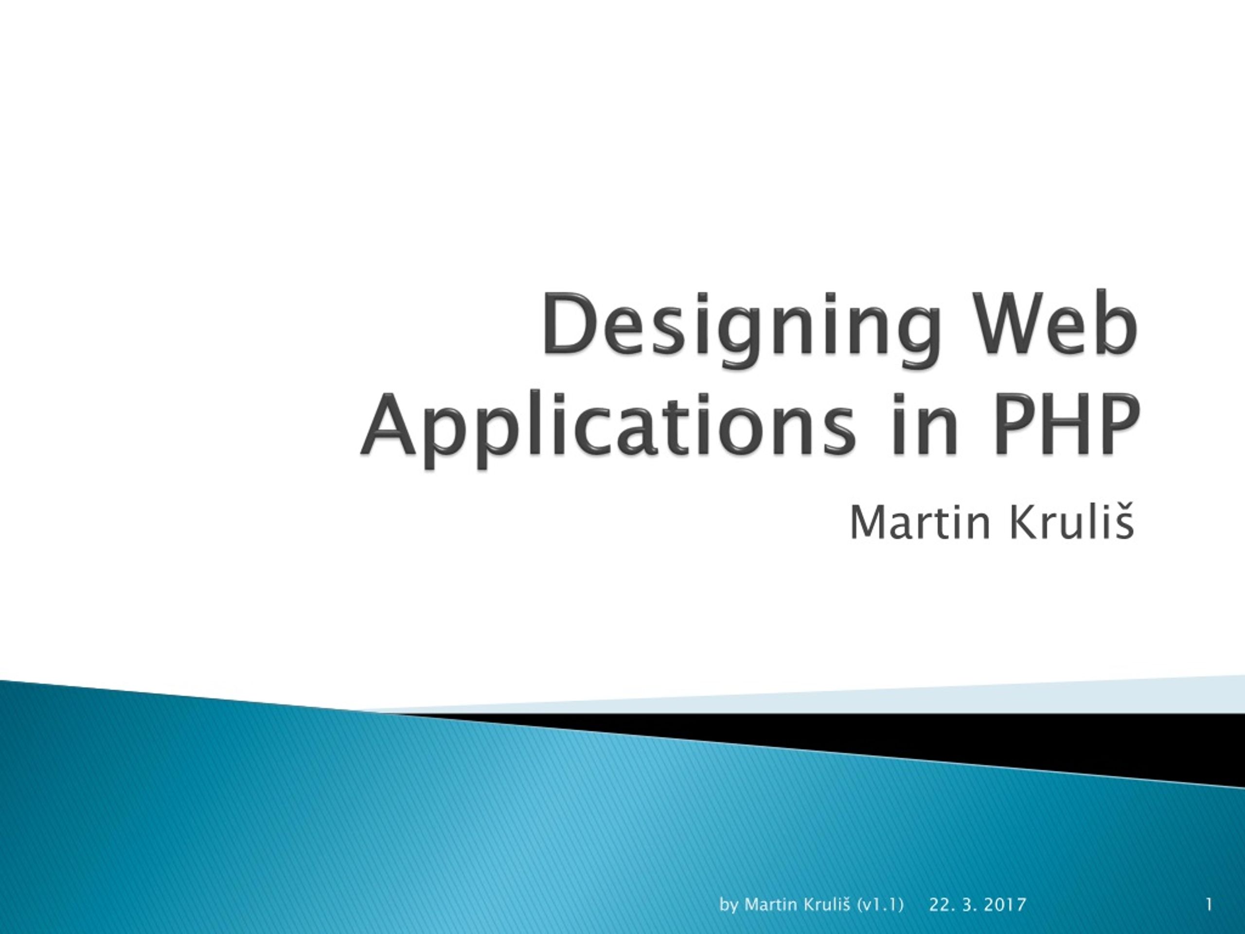PPT - Designing Web Applications in PHP PowerPoint Presentation, free ...