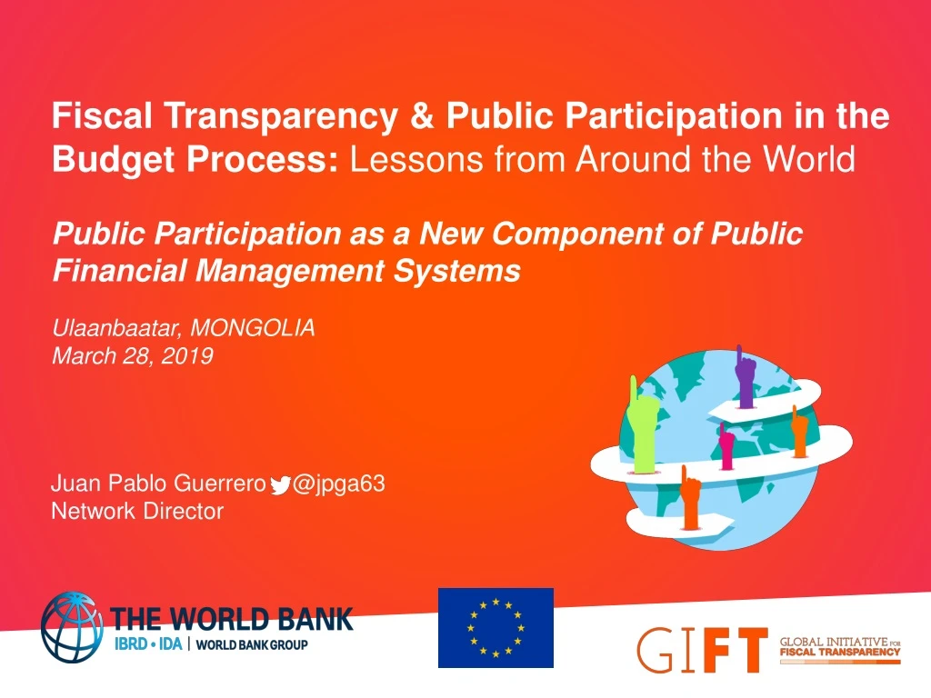 PPT - Fiscal Transparency & Public Participation in the Budget Process ...