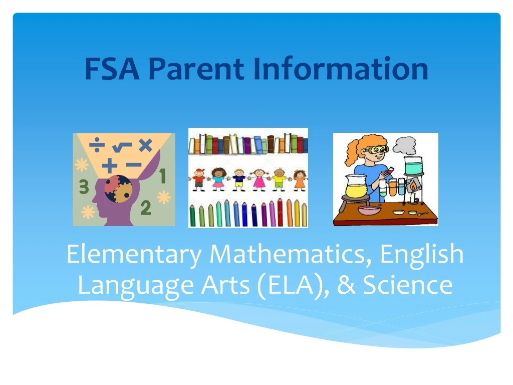 PPT - FSA Parent Information PowerPoint Presentation, free download ...