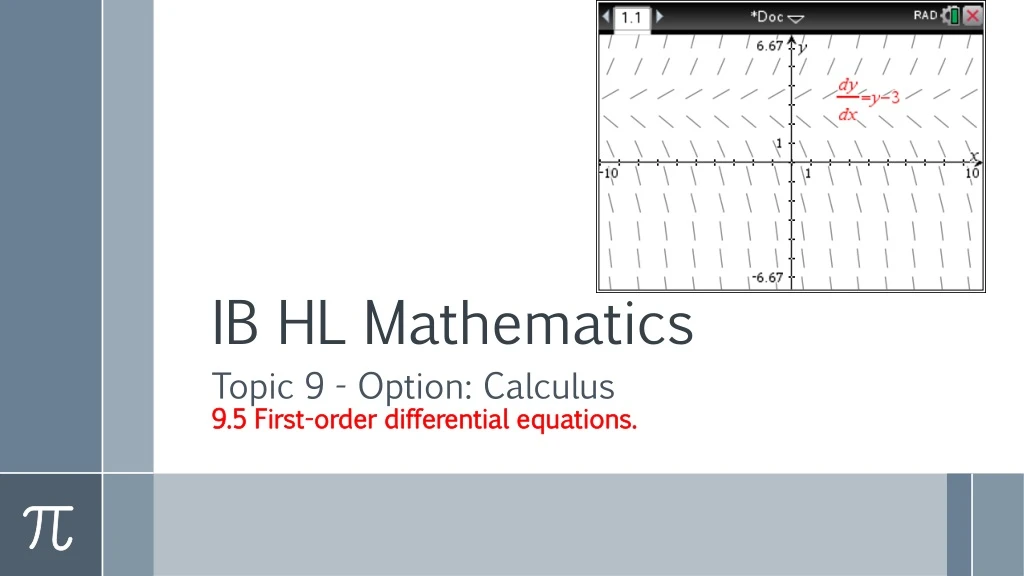 PPT - IB HL Mathematics PowerPoint Presentation, free download - ID:8814399