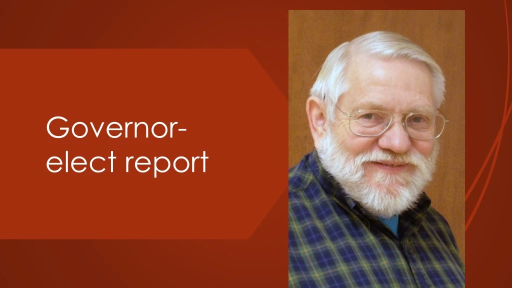 PPT - Governor-elect report PowerPoint Presentation, free download - ID ...