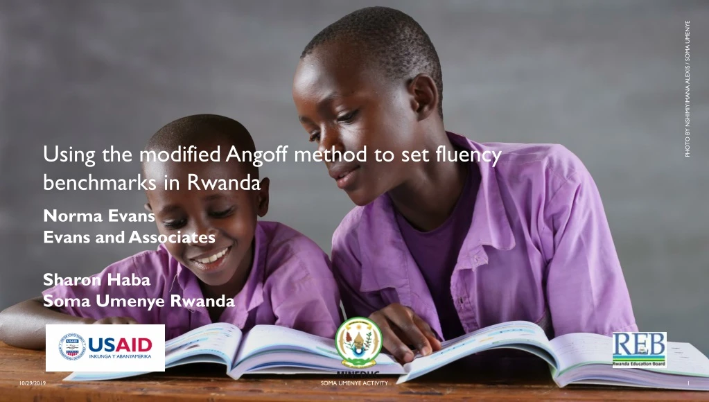 PPT - Using the modified Angoff method to set fluency benchmarks in ...