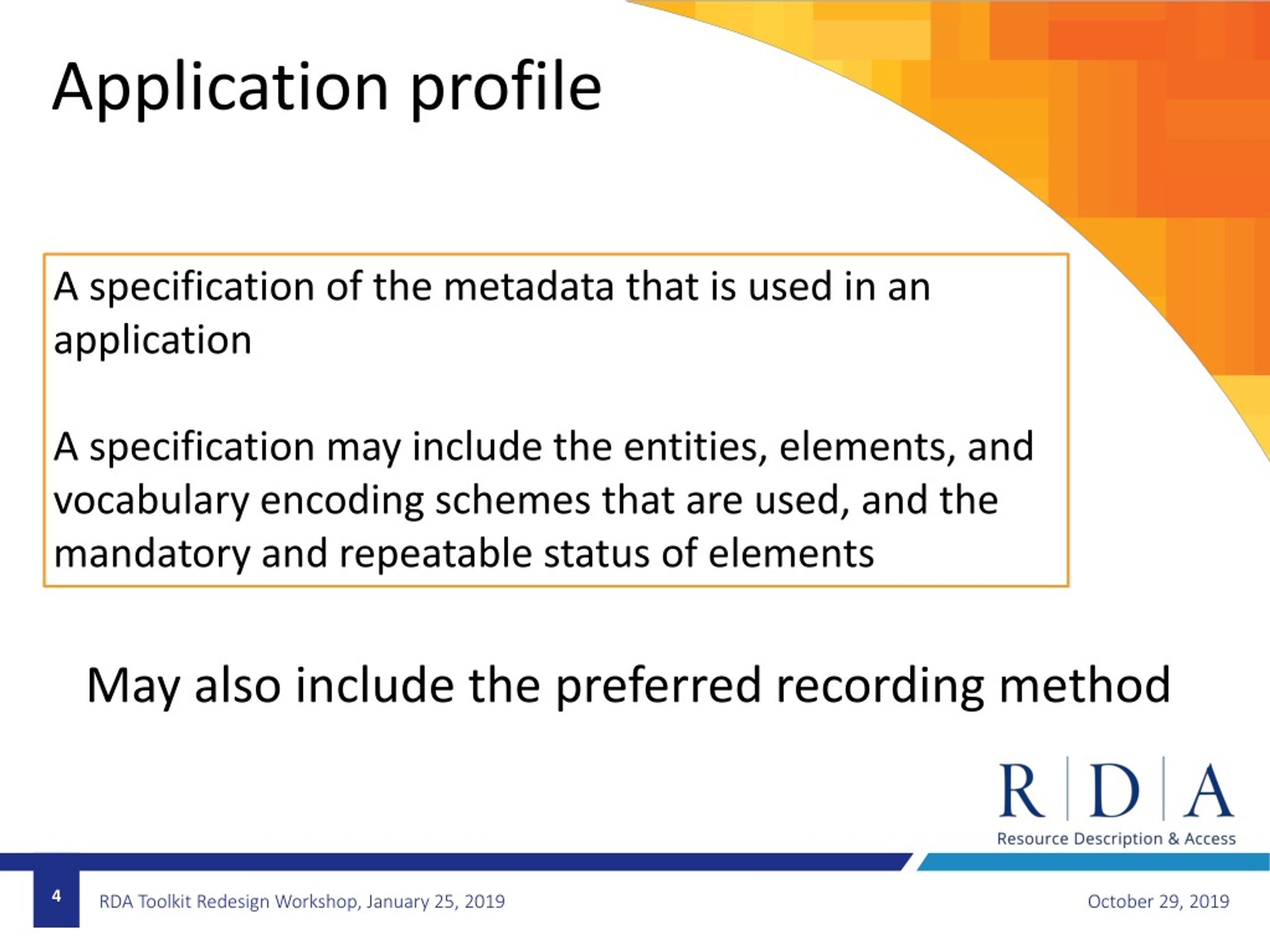 PPT - Application profiles and cataloging a manifestation PowerPoint ...
