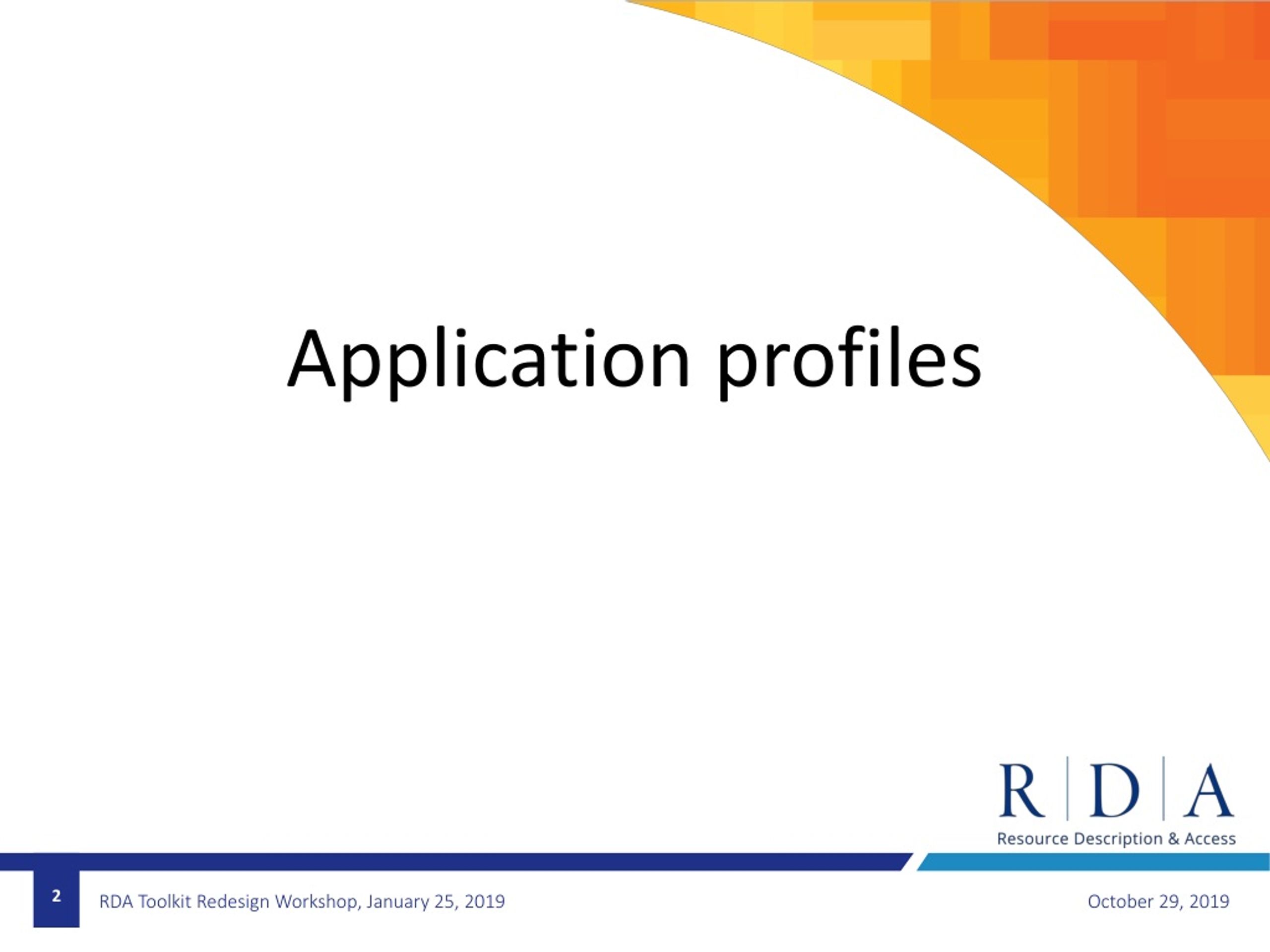 PPT - Application profiles and cataloging a manifestation PowerPoint ...