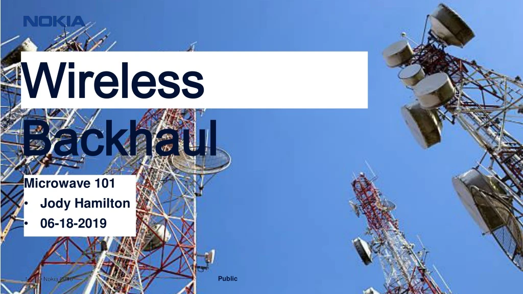 PPT - Wireless Backhaul PowerPoint Presentation, free download - ID:8815201