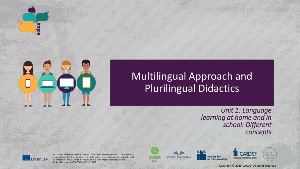 PPT - Multilingual Approach and Plurilingual Didactics PowerPoint ...