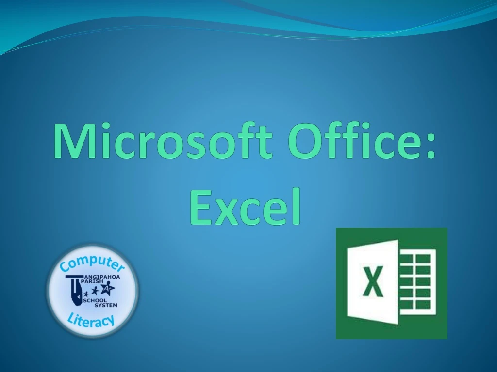 PPT - Microsoft Office: Excel PowerPoint Presentation, free download ...