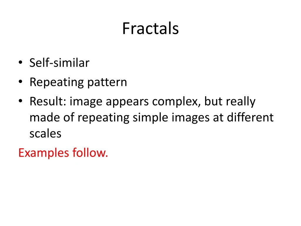 PPT - Fractals PowerPoint Presentation, free download - ID:8819798