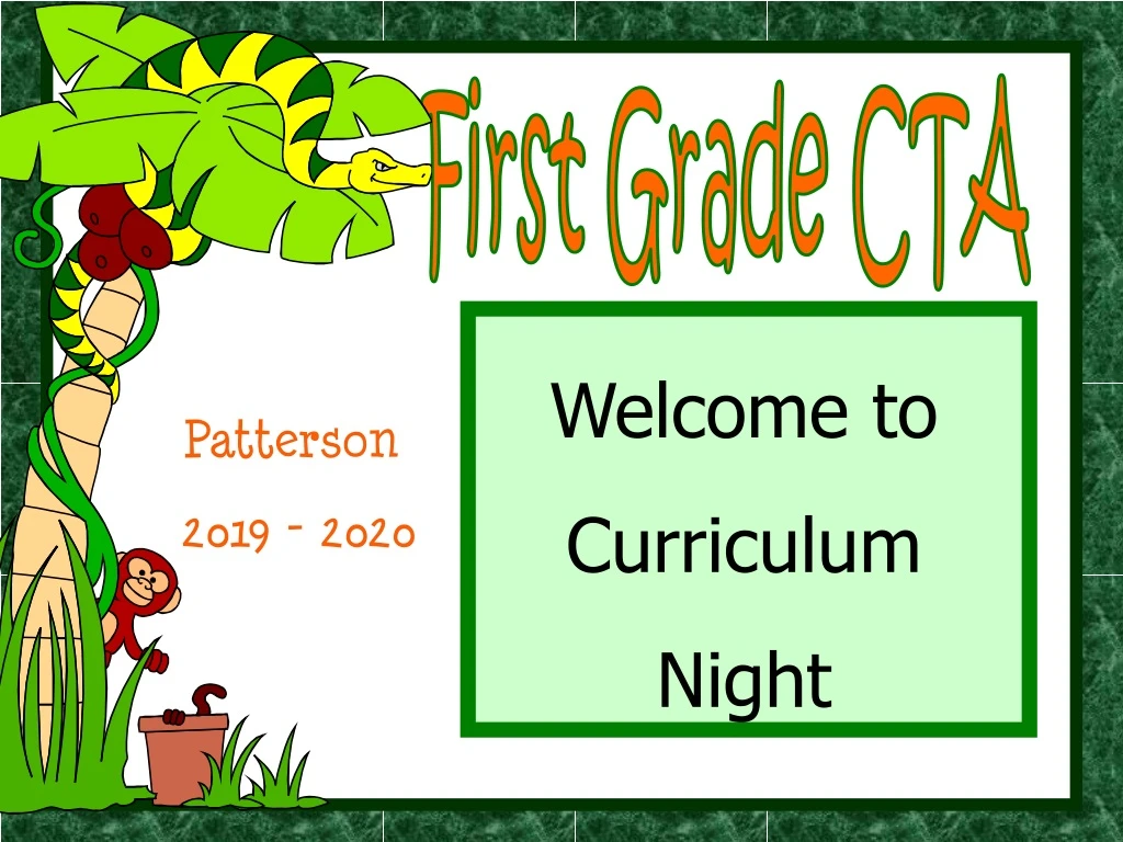 PPT - First Grade CTA PowerPoint Presentation, free download - ID:8821555