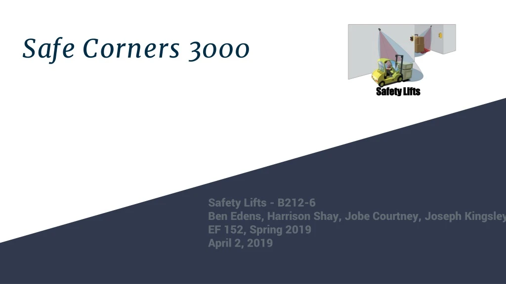 PPT - Safe Corners 3000 PowerPoint Presentation, free download - ID:8821835