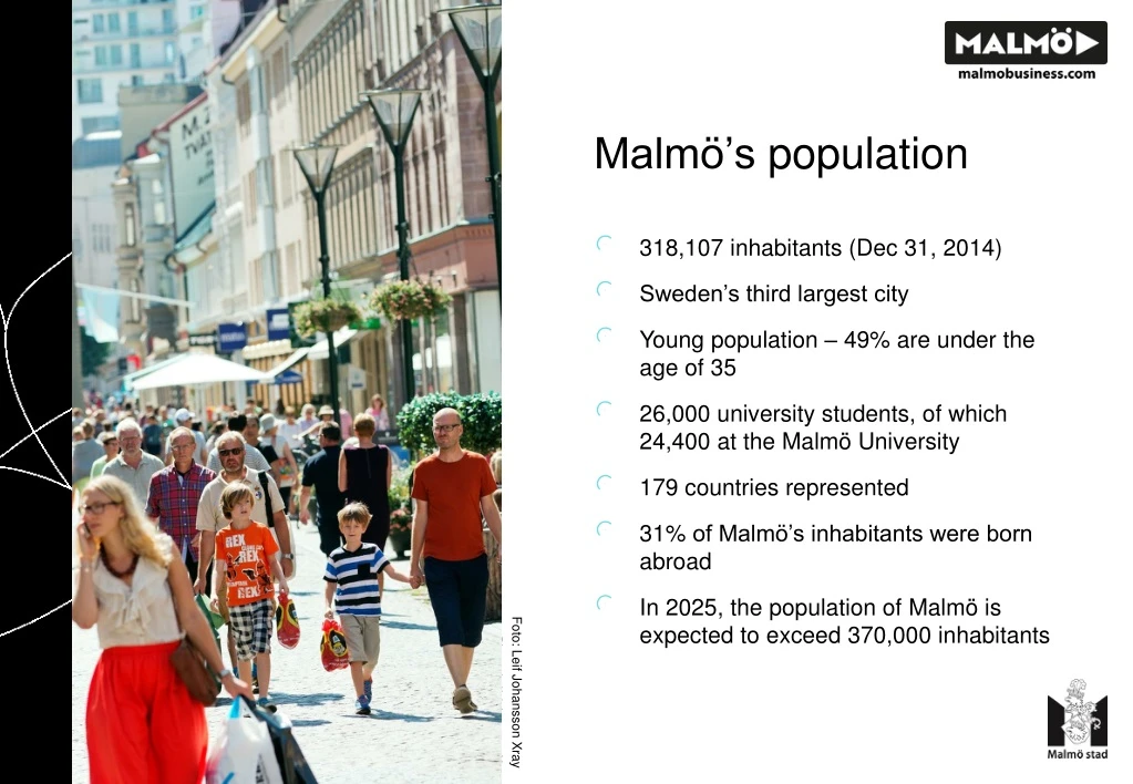 PPT - Malmö’s population PowerPoint Presentation, free download - ID ...