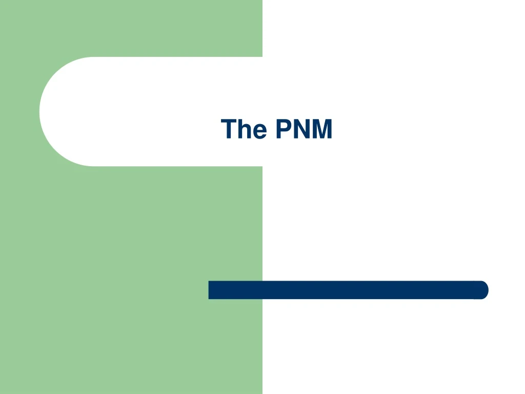 PPT - The PNM PowerPoint Presentation, free download - ID:8829306