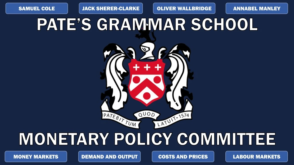 PPT - PATE’S GRAMMAR SCHOOL PowerPoint Presentation, free download - ID ...