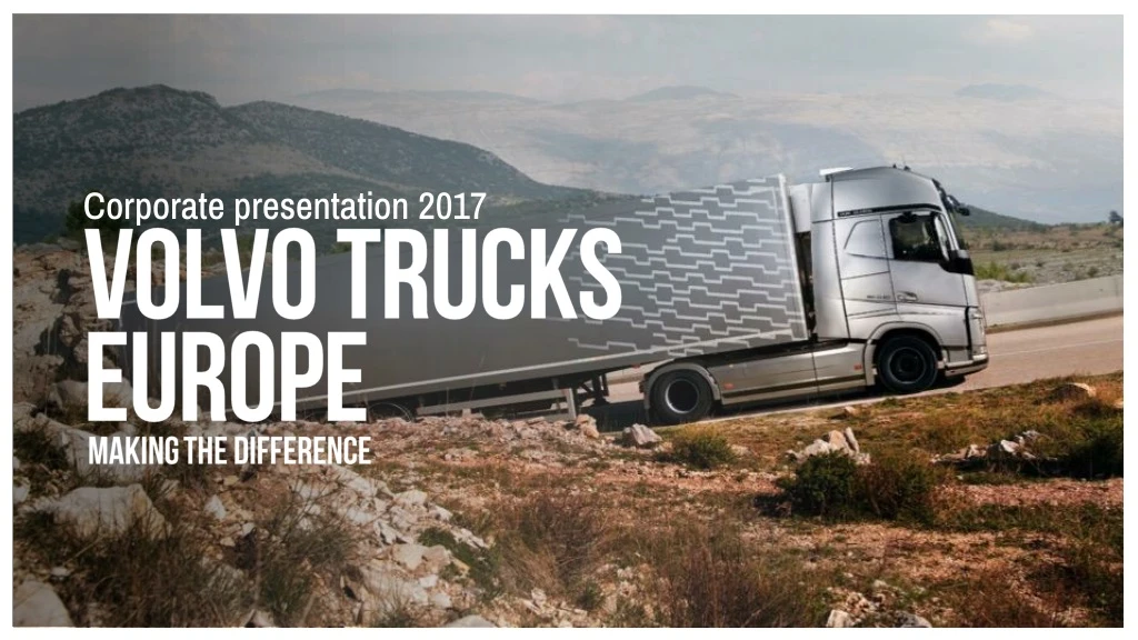 PPT - Volvo trucks europe PowerPoint Presentation, free download - ID ...