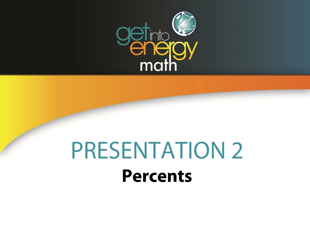 PPT - PRESENTATION 2 Percents PowerPoint Presentation, free download ...