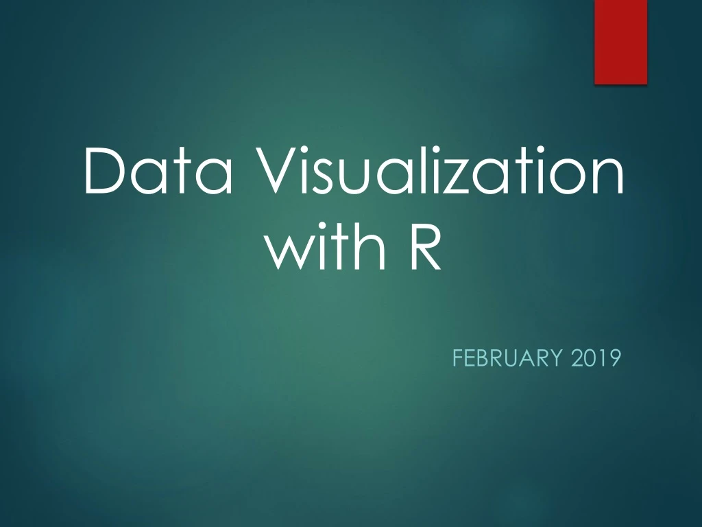 PPT - Data Visualization with R PowerPoint Presentation, free download ...