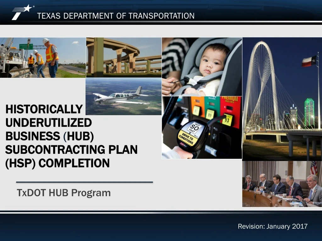 PPT - Historically Underutilized Business ( HUB) Subcontracting Plan ...