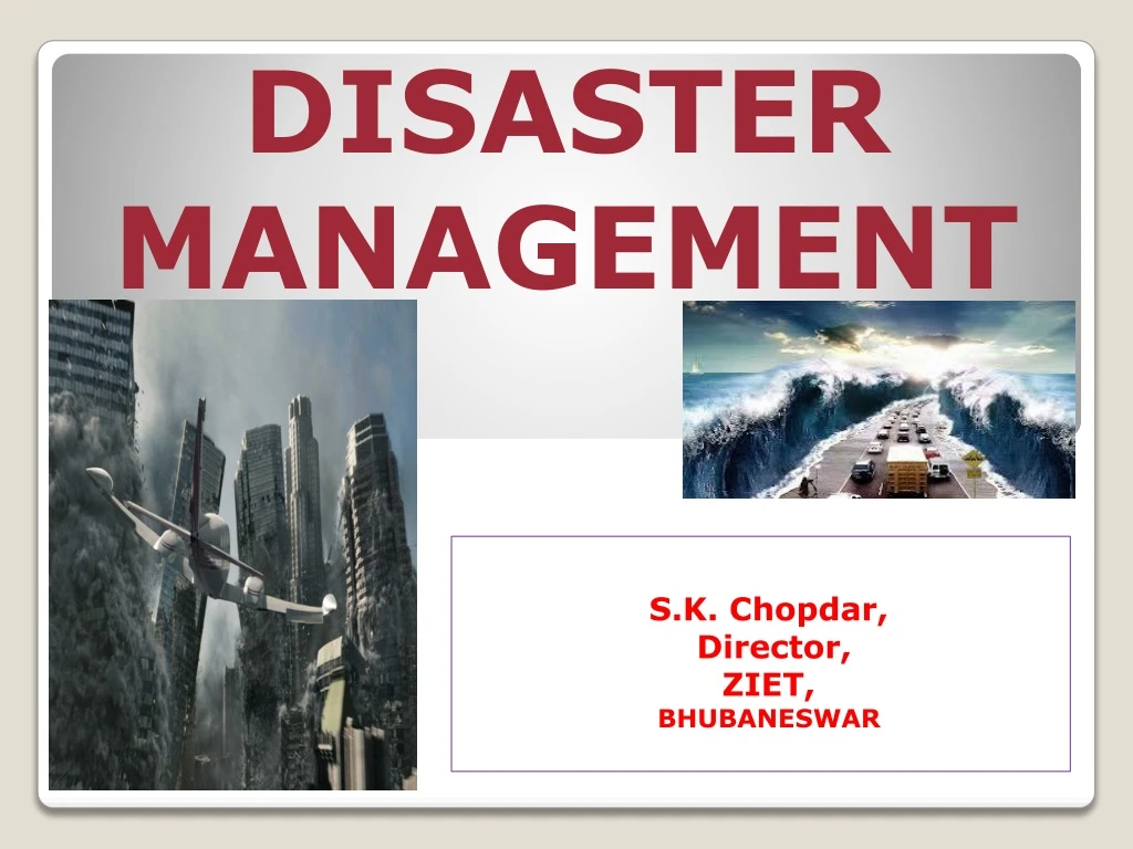 PPT - DISASTER MANAGEMENT PowerPoint Presentation, free download - ID ...
