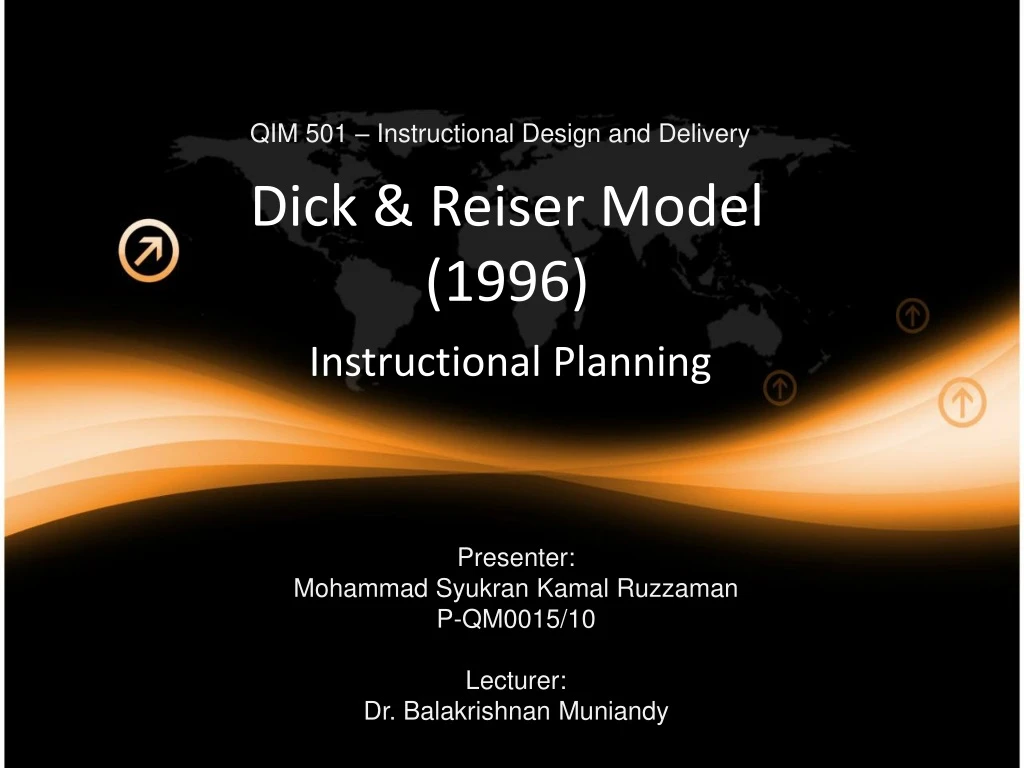 PPT - Dick & Reiser Model (1996) PowerPoint Presentation, free download - ID:8847722