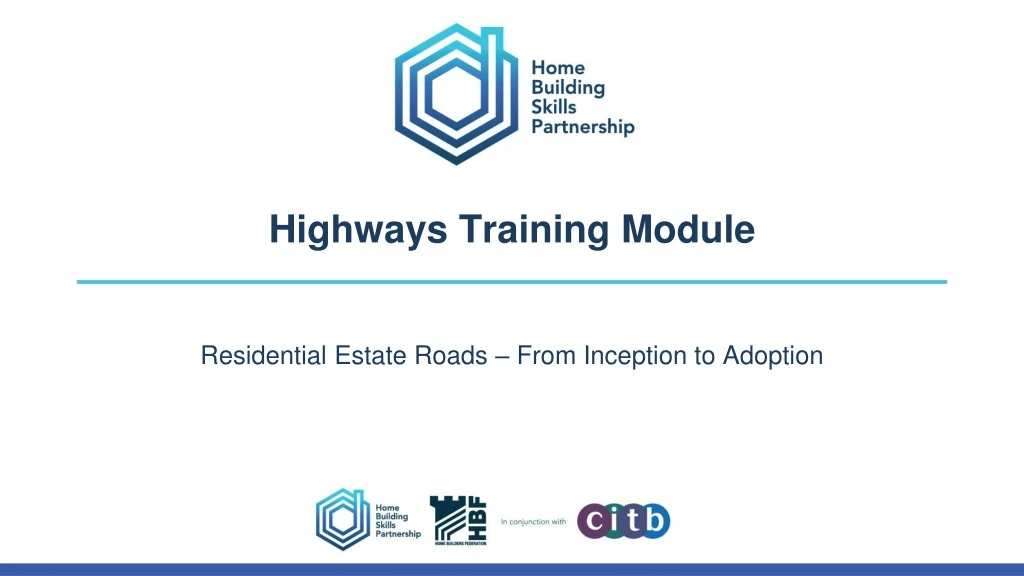PPT - Highways Training Module PowerPoint Presentation, free download ...