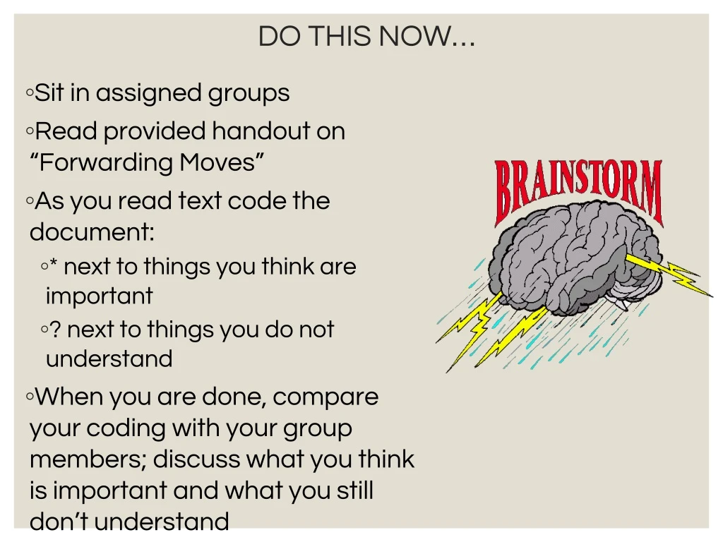 PPT - DO THIS NOW … PowerPoint Presentation, free download - ID:8853685