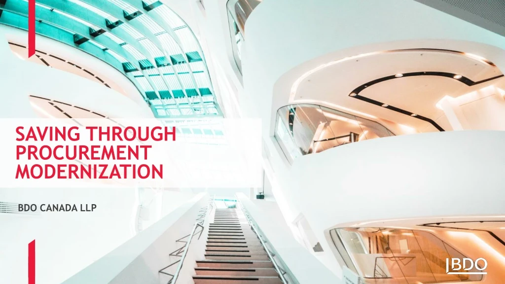 PPT - Saving Through Procurement Modernization PowerPoint Presentation ...