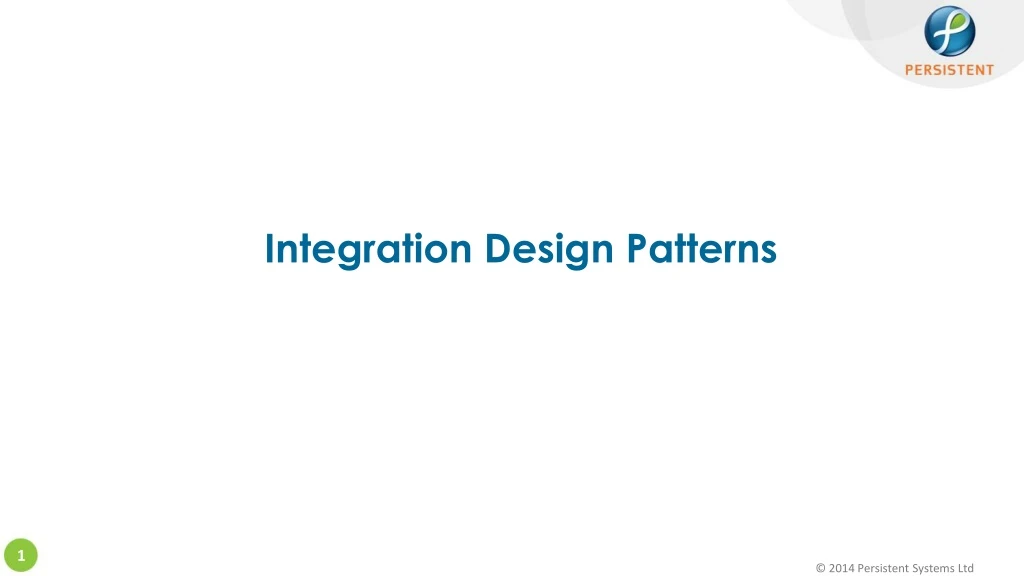 PPT - Integration Design Patterns PowerPoint Presentation, free ...