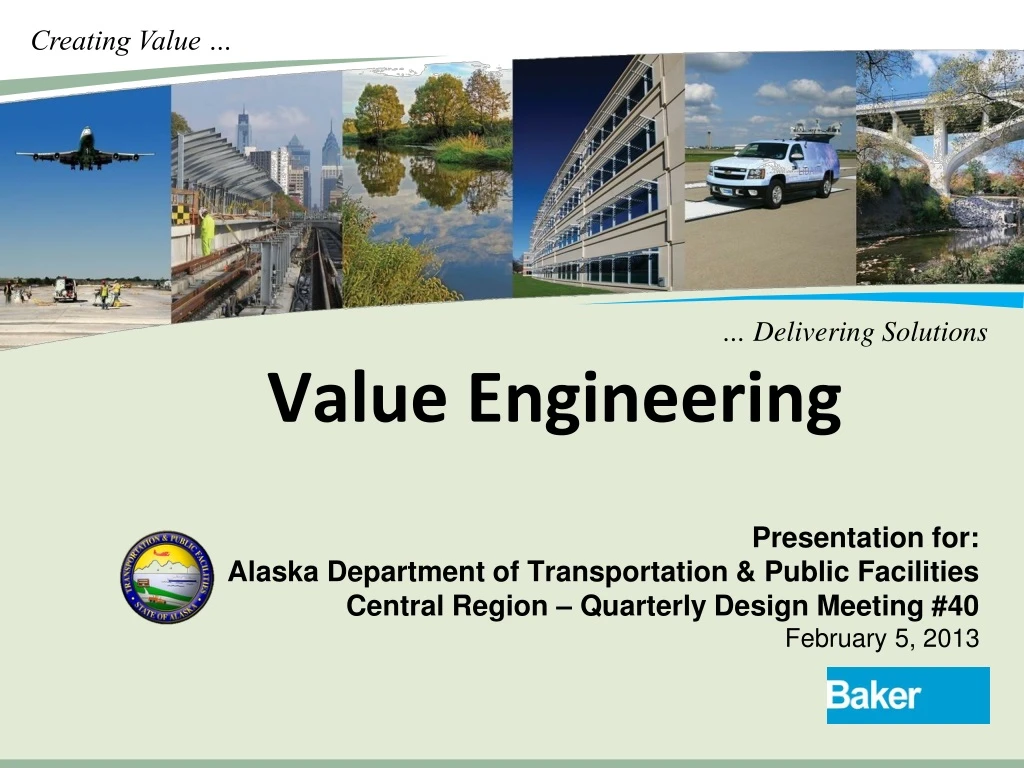 PPT - Value Engineering PowerPoint Presentation, free download - ID:8861403