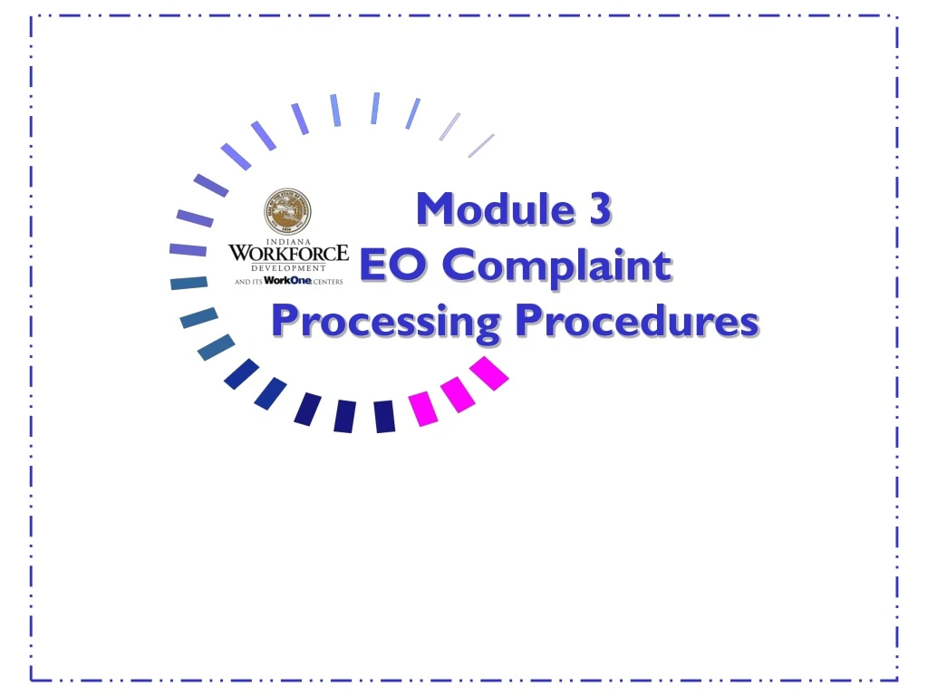 PPT - Module 3 EO Complaint Processing Procedures PowerPoint ...